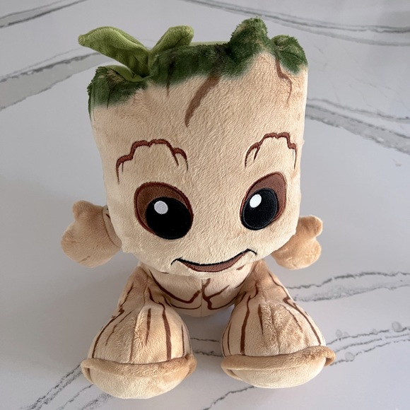 Marvel | Toys | Marvel Toy Disney Baby Groot Big Feet Plush Guardians ...
